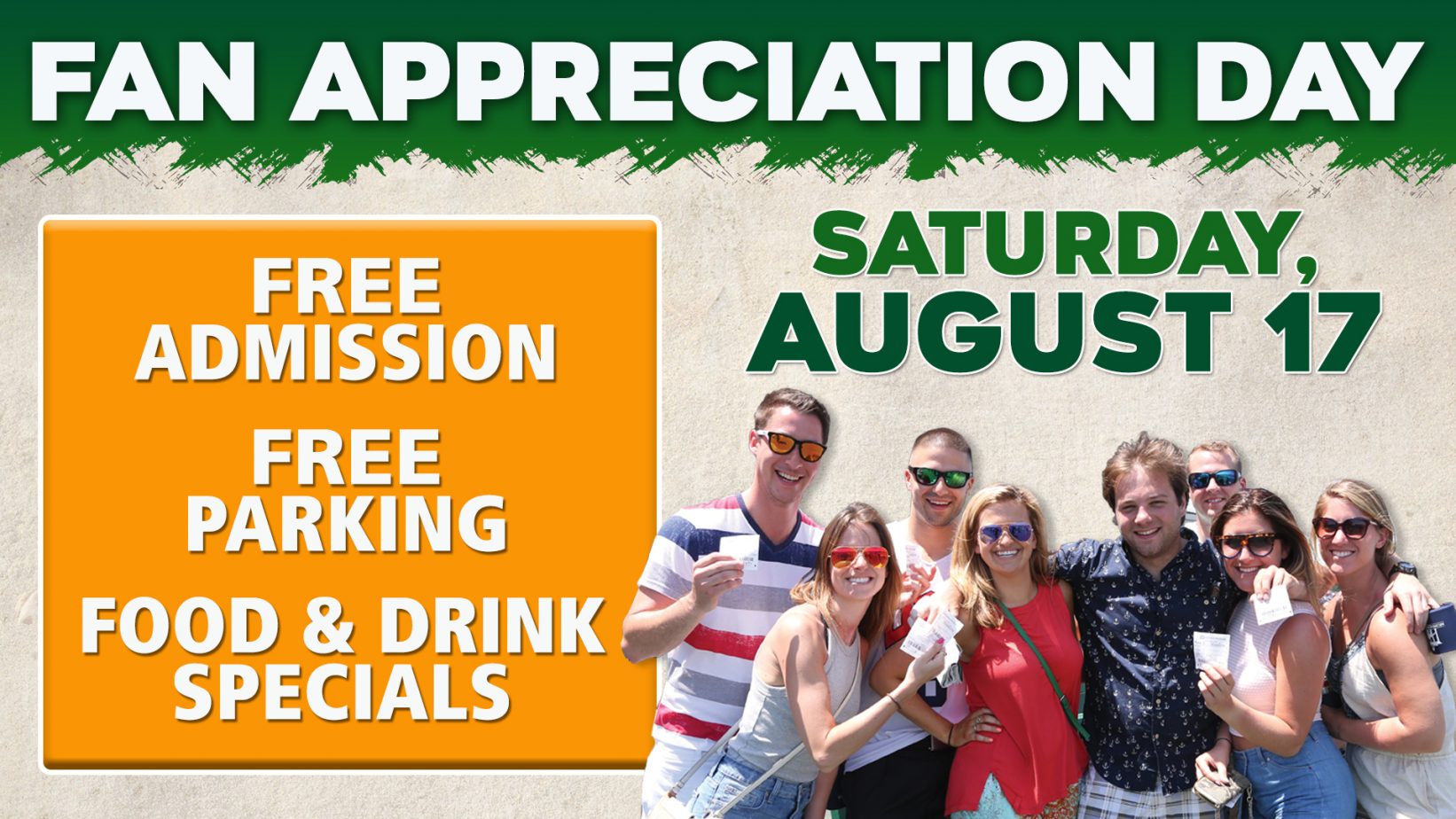 Fan Appreciation Day Tops List Of Several Promotions That Will ...